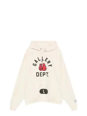 GALLERY DEPT. Boxing Merch Hoodie - Cream