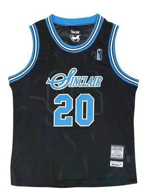 SINCLAIR Sleeveless Basketball Jersey - Black