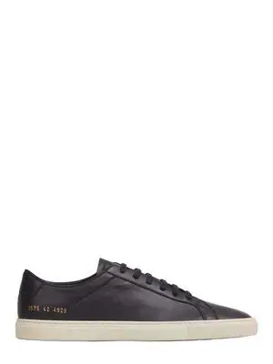 COMMON PROJECTS Lace-up Leather Sneakers - Blue