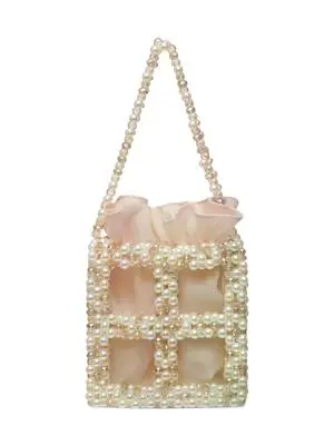0711 TBILISI Tekla Beaded Bucket Bag