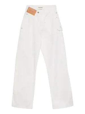 JW Anderson Wide-leg Jeans - White