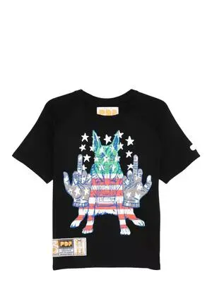 PDF Graphic-print T-shirt - Black