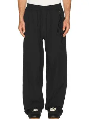 SONG FOR THE MUTE Gym Track Pant - Black
