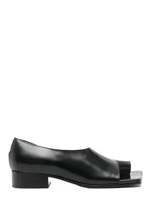 Junya Watanabe Open-toe Sandals - Black