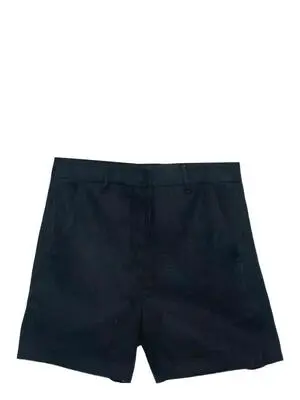 Max Mara Front-zip Shorts - Blue