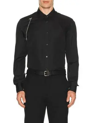 Alexander McQueen T Chain Harness Shirt - Black