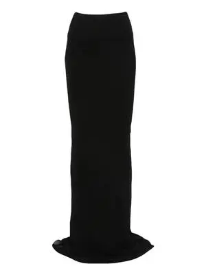 Rick Owens Long Maxi Skirt - Black