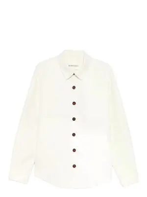 Eric Bompard Pocket Button Overshirt - Neutrals