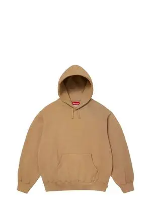 Supreme Satin-appliqué Hoodie - Brown