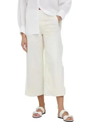 DRYKORN Cropped Wide-leg Trousers - Neutrals