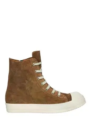 Rick Owens Temple High-top Sneakers - Brown