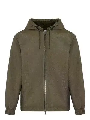 YVES SALOMON Hooded Jacket - Green