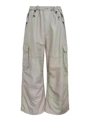 Comme Des Garçons Elasticated-waist Cargo Pants - Grey
