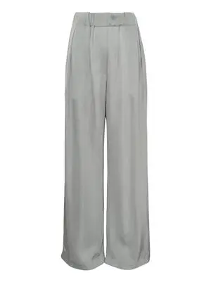 JIL SANDER Elasticated-waistband Palazzo Pants - Grey