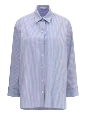 THE ROW Striped Shirt - Blue