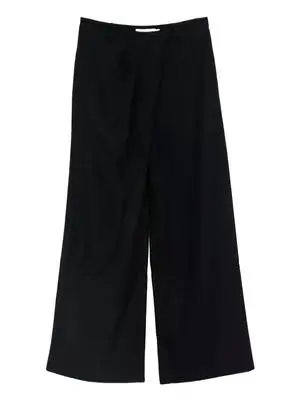 VIKTORIA CHAN Portia Pleated Trousers - Blue