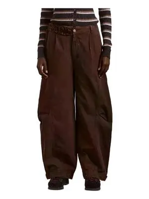 DAMSON MADDER Button-fastening Trousers - Brown