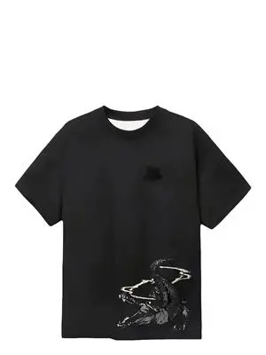 ONLY THE BLIND Crew-neck T-shirt - Black