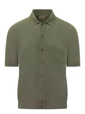 RAKKI Chest-pocket Shirt - Green