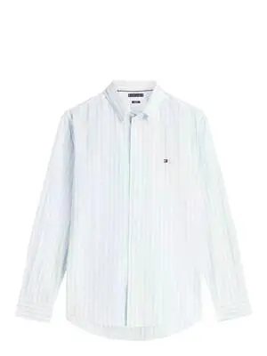 Tommy Hilfiger Striped Long-sleeve Shirt - Blue