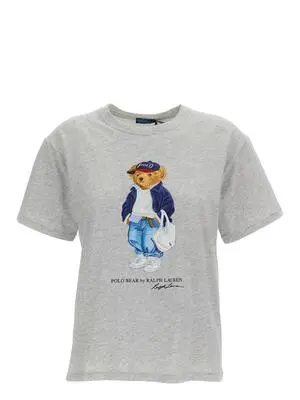 Polo Ralph Lauren Polo Bear Cotton Jersey T-shirt - Grey