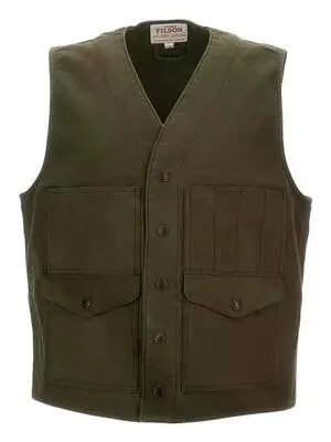 Filson Buttoned Vest - Green