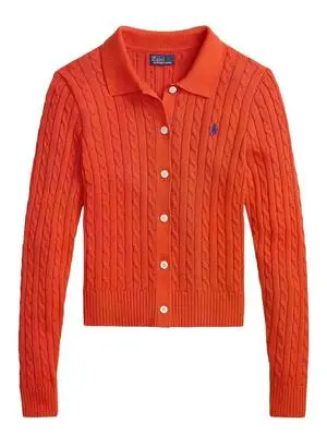 Polo Ralph Lauren Cable-knit Cardigan - Orange