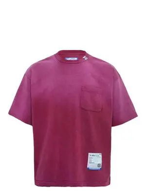Mihara Yasuhiro Chest-pocket T-shirt - Red