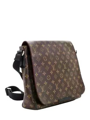 LOUIS VUITTON District Messenger Bag Macassar Monogram Canvas Mm - Brown