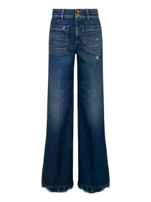 Seafarer Jane Flared Jeans - Blue