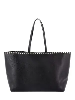 VALENTINO Rockstud Shopper Large Tote Bag