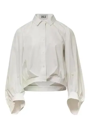 KUMANN YHJ Balloon Sleeve Blouse - White