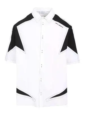 Off-White Panelled Shirt - White