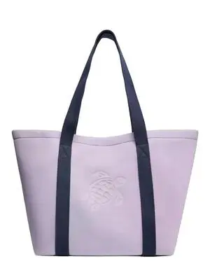 Vilebrequin Printed Beach Tote - Purple
