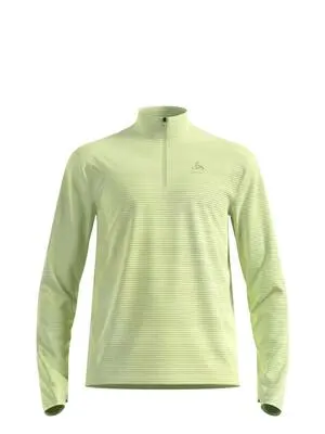ODLO Textured Half Zip Sweatshirt - Green