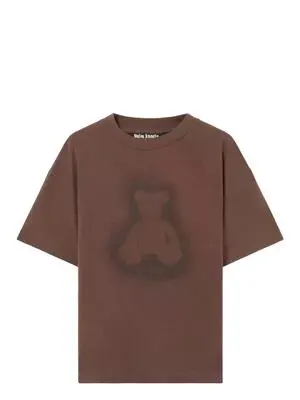 Palm Angels Spray Bear T-shirt - Brown