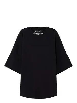 Palm Angels Logo Oversized T-shirt - Black