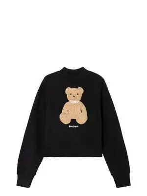 Palm Angels Bear Graphic Sweatshirt - Black