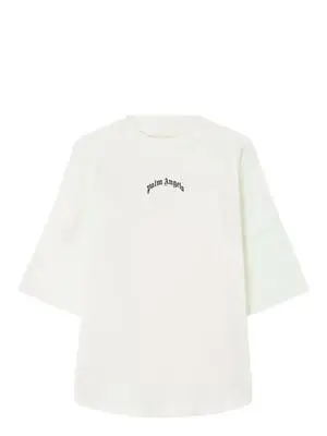 Palm Angels Printed-logo T-shirt - White