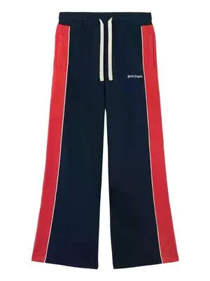 Palm Angels Logo Side-bands Track Pants - Blue