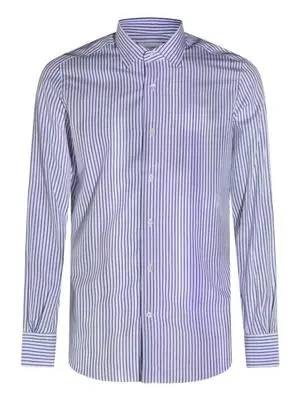 MAZZARELLI Striped Shirt - White