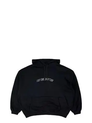 032C Long-sleeve Hoodie - Black