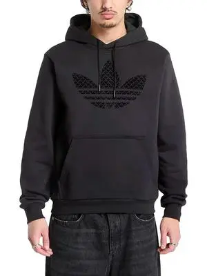 Adidas Monogram Infill Hoodie - Black
