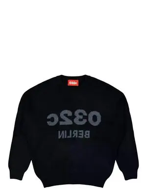 032C Crew-neck Sweatshirt - Black