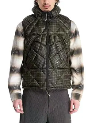 ROA Hooded Down Gilet - Grey