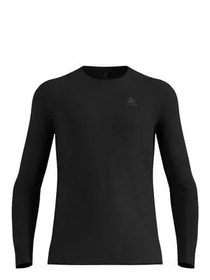 ODLO Natural Merino 160 Long-sleeved Wool Top - Black