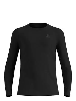 ODLO Natural Merino 200 Long-sleeve Wool Top - Black