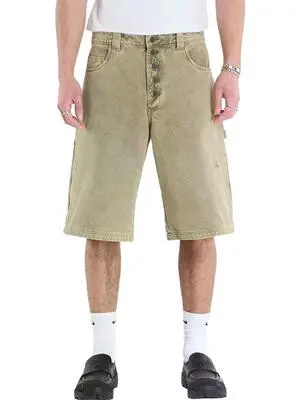 ROA Ash Canvas Shorts - Green