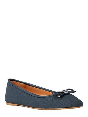 Michael Kors Savannah Denim Ballet Flat - Blue
