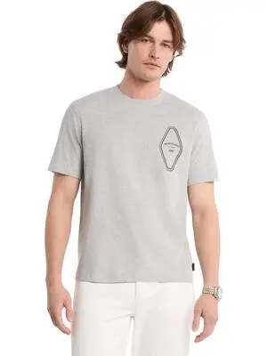 Michael Kors Graphic Logo Cotton T-shirt In Size By - Brown